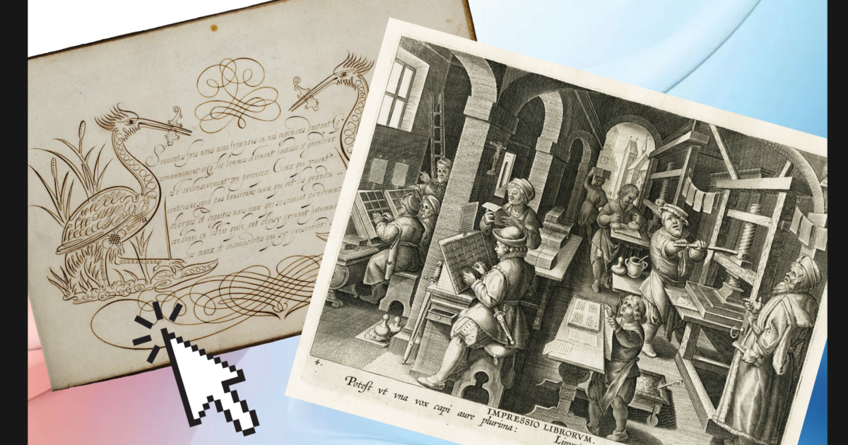 Newberry Library | Pen, Print, and Pixel: Exploring Materials from…