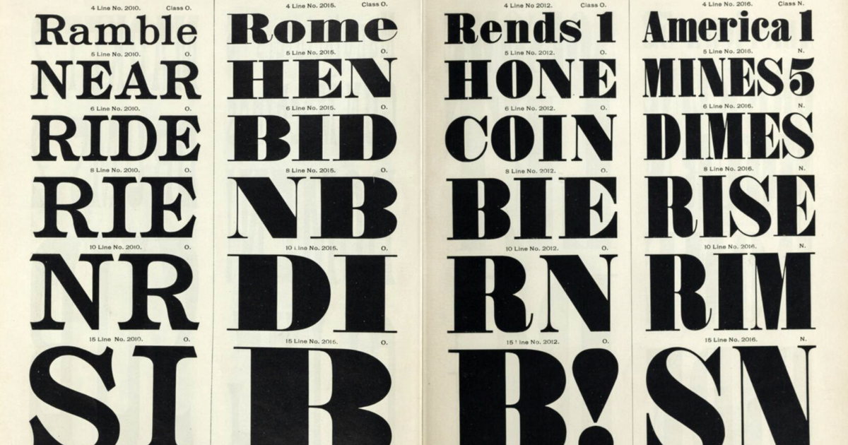 Newberry Library | Typographic Realia: Wood Type as Historical Objects