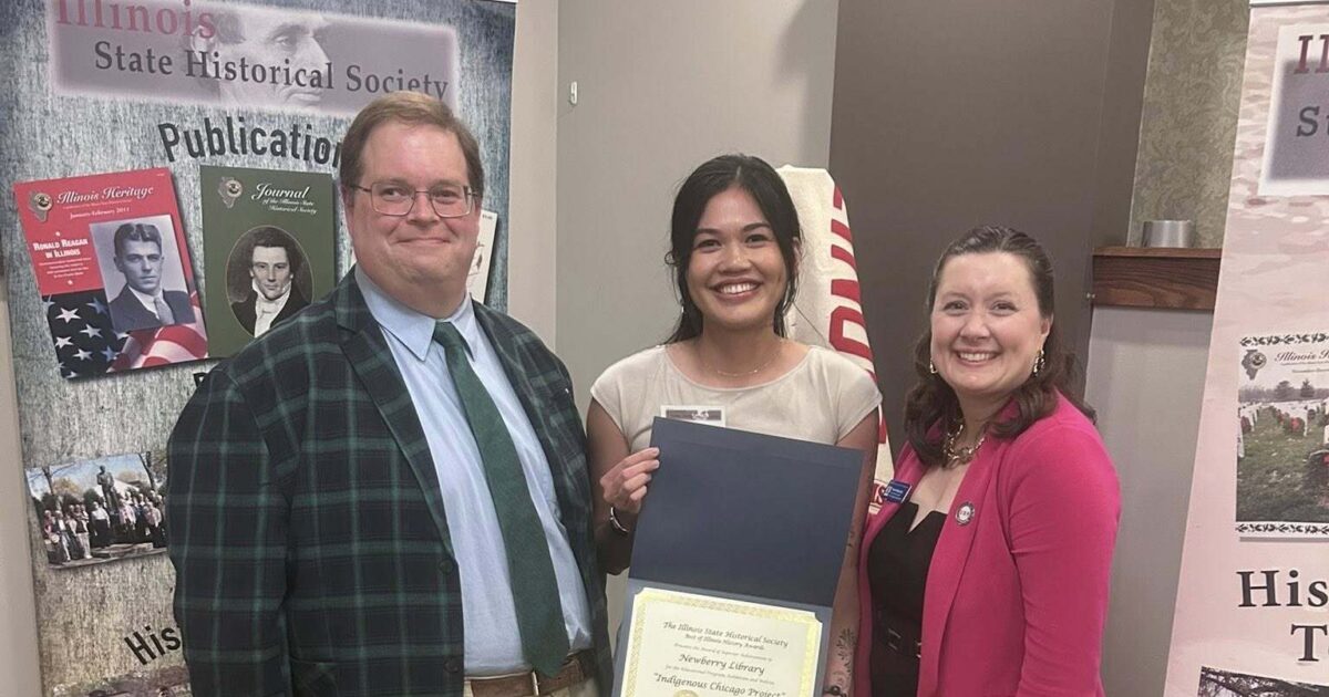 “Indigenous Chicago” Project Awarded ISHS Best of… | Newberry Library