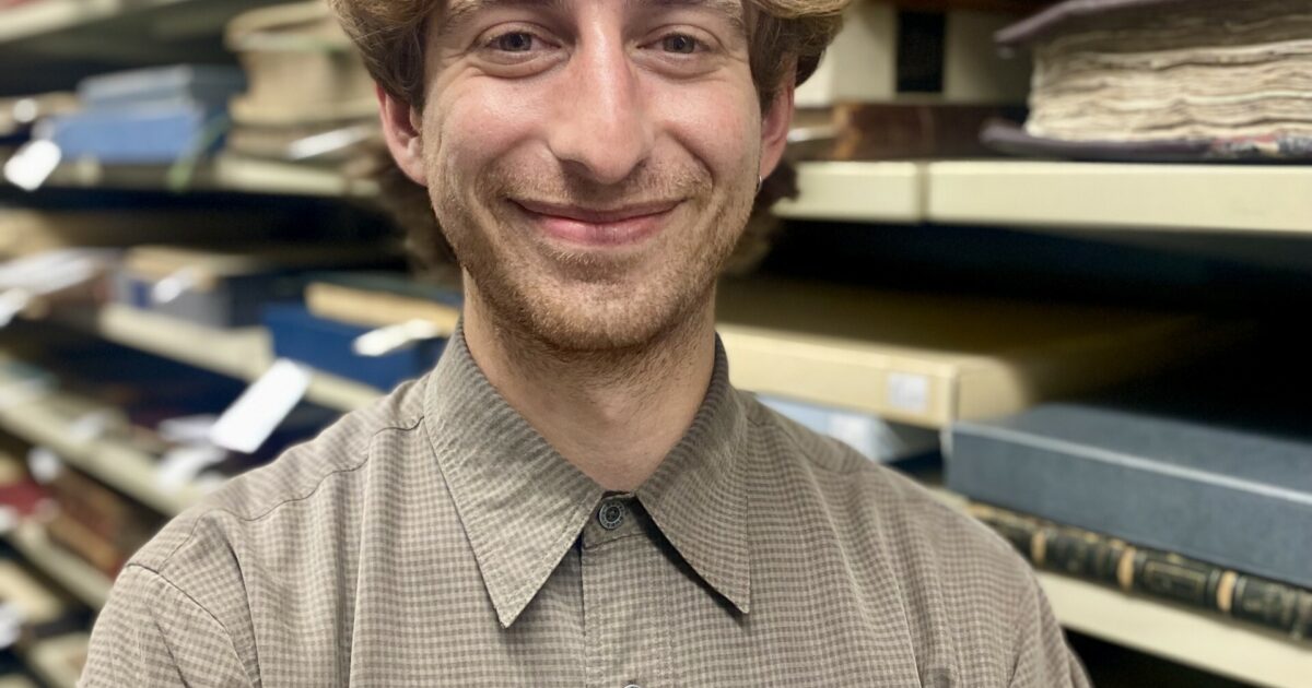 Meet the Staff: Ben Weinstein | Newberry Library