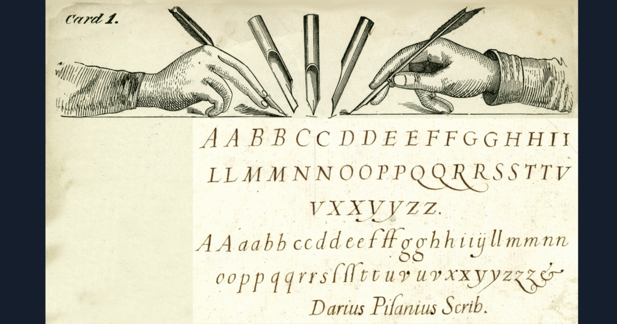 Newberry Library | Try Your Hand at Calligraphy