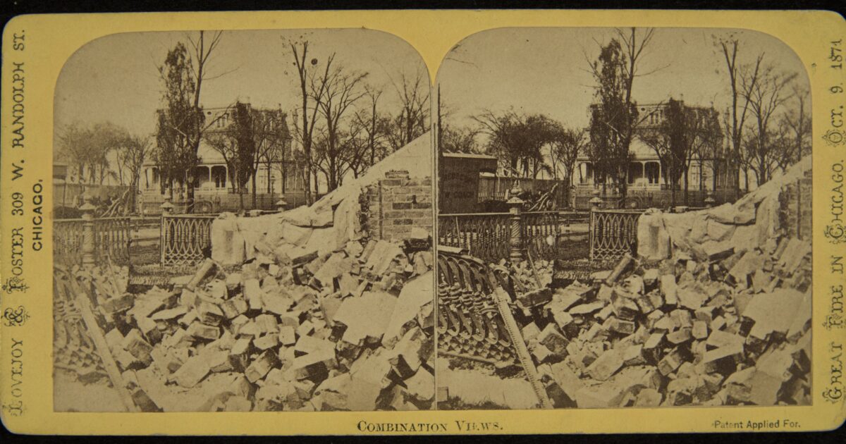 The House That Survived the Great Chicago Fire | Newberry Library